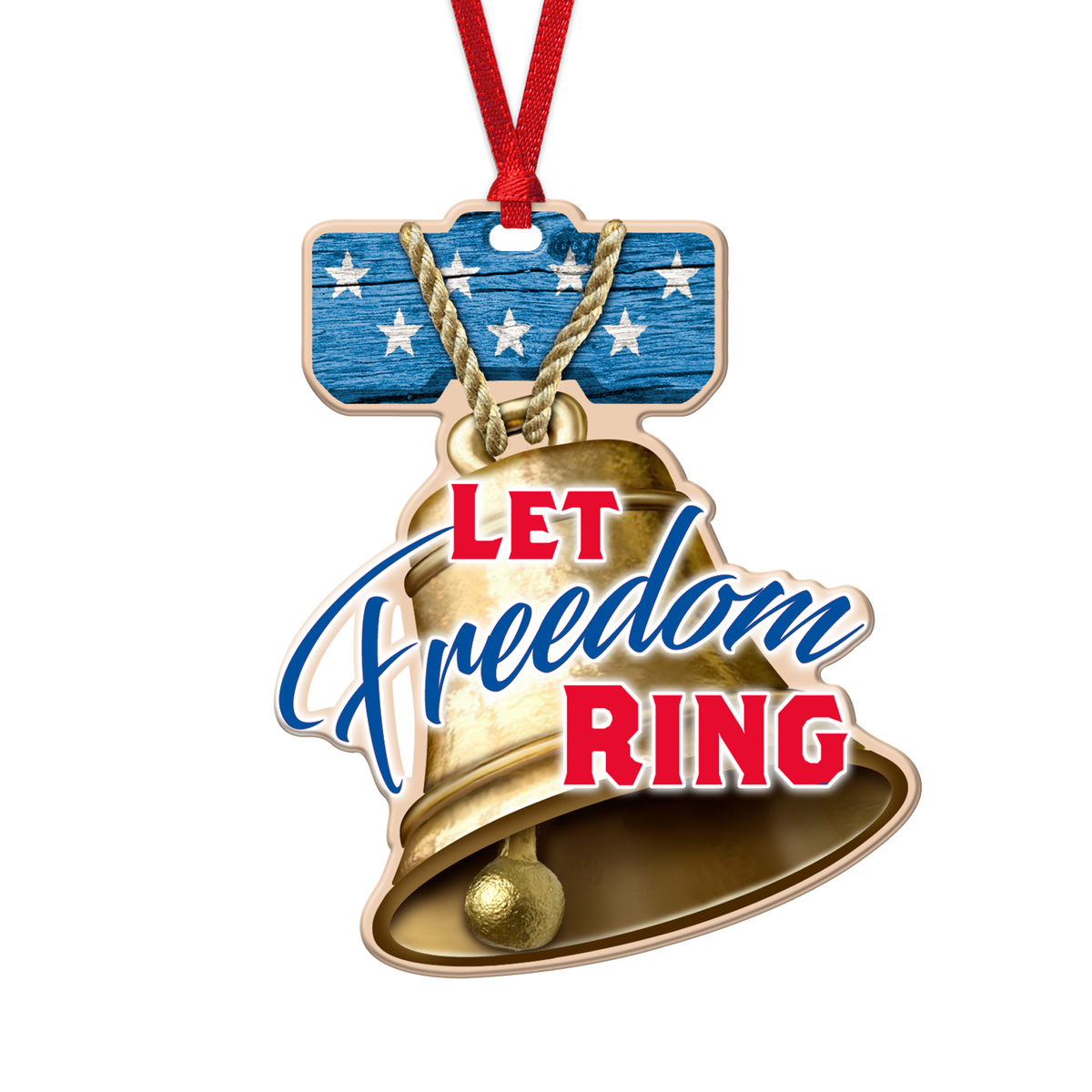 Let Freedom Ring Ornament OM-001-006 – Design Master Associates ...